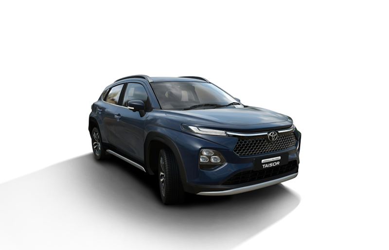 Toyota Urban Cruiser Taisor Launches in Stunning Bluish Black with Six ...